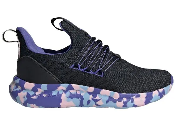 Adidas Lite Racer Adapt 7.0 Sneakers - Core Black/clear Pink/cobalt Blue