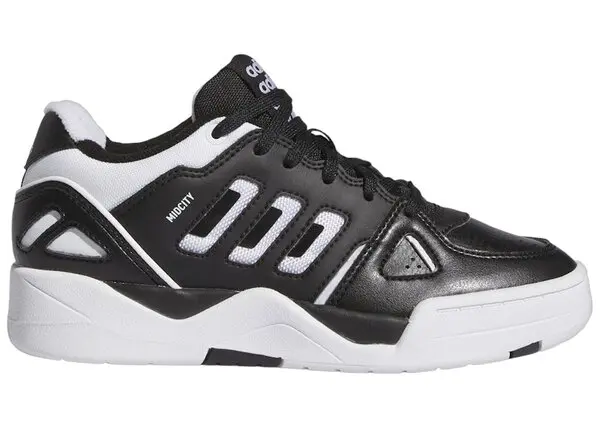 Adidas Midcity Low Top Sneakers - Core Black/cloud White