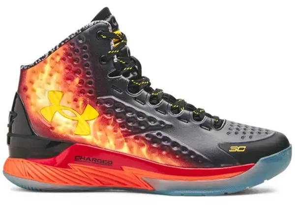 Under Armour Curry 1 Retro Curry Jam Sneakers