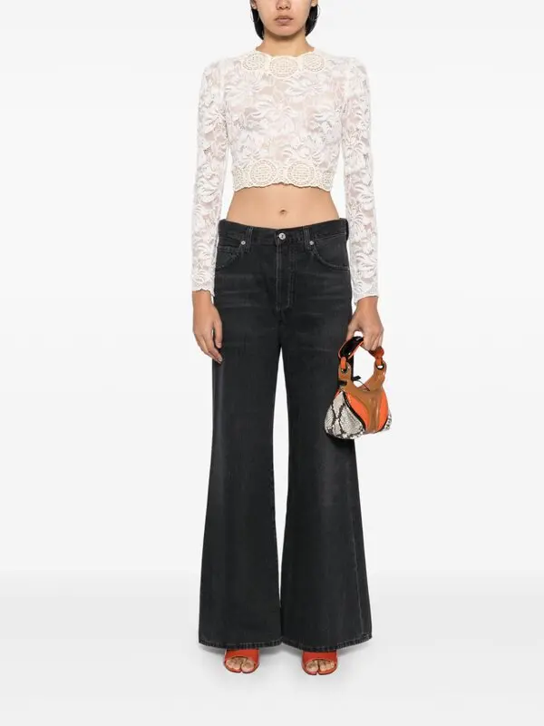 Citizens Of Humanity Mid-rise Wide-leg Jeans