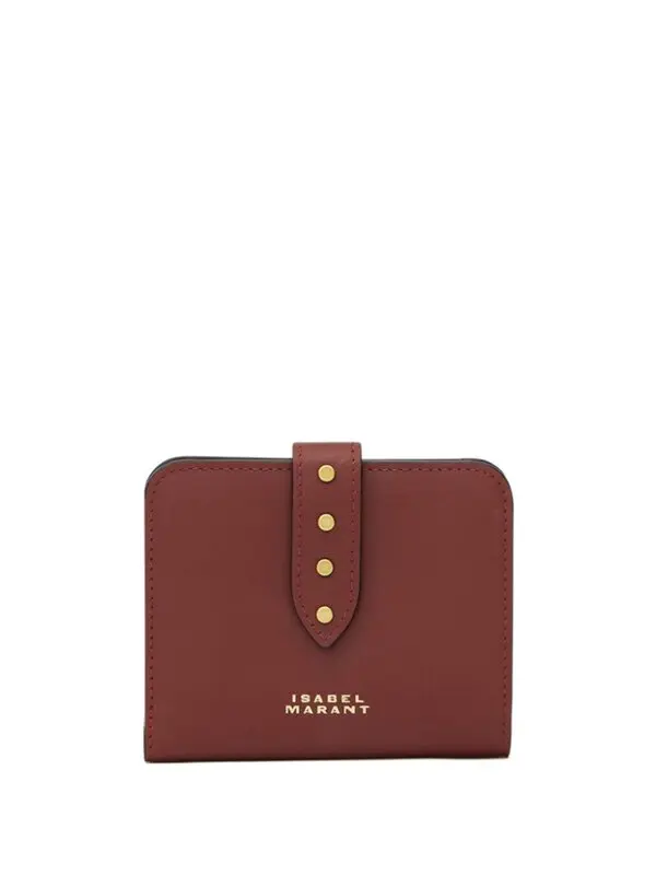 Isabel Marant Logo-print Wallet - Red