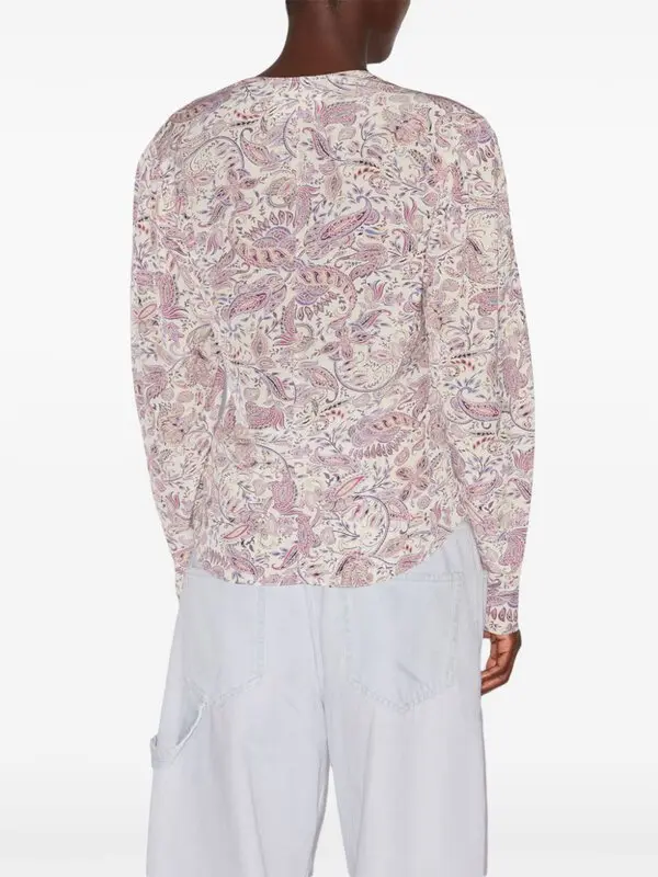 MARANT ETOILE Zekia Blouse - Neutrals