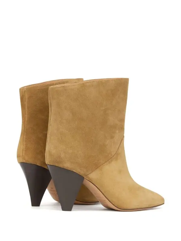 Isabel Marant Étoile 75mm Loline Suede Boots - Neutrals