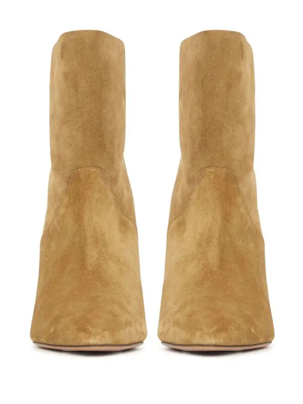 Isabel Marant Étoile 75mm Loline Suede Boots - Neutrals