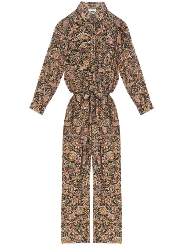 MARANT ETOILE Ziya Jumpsuit - Black