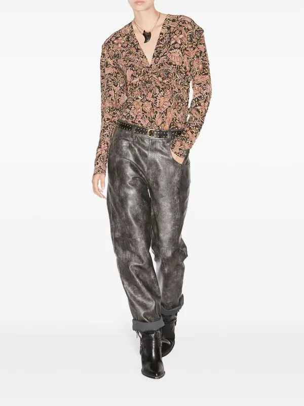 MARANT ETOILE Zekia Blouse - Black