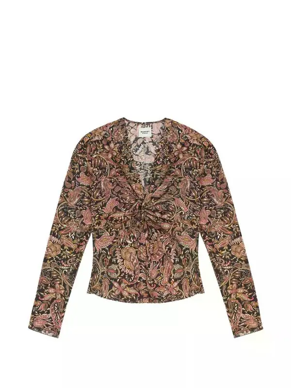 MARANT ETOILE Zekia Blouse - Black