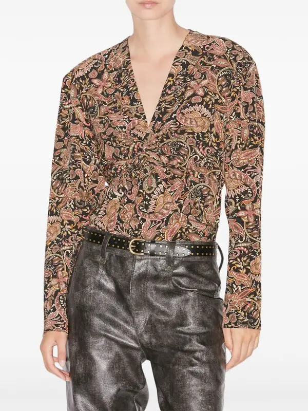MARANT ETOILE Zekia Blouse - Black