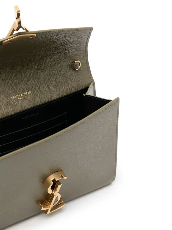 Saint Laurent Cassandra Logo-plaque Leather Crossbody Bag