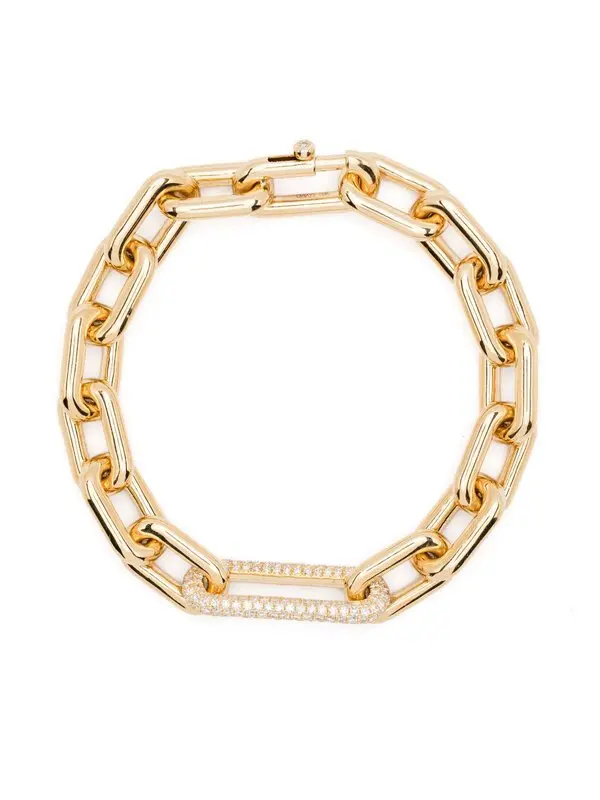 Shay 18k Yellow Diamond Bracelet - Gold