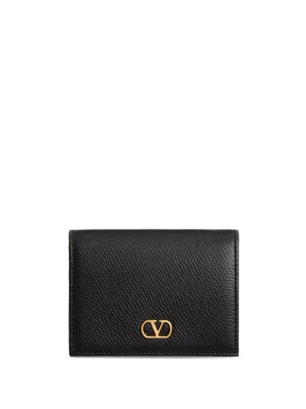 Valentino Garavani Vlogo Signature Wallet - Black