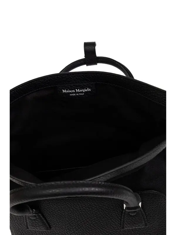 MAISON MARGIELA Four-stitch Two-way Handbag - Black
