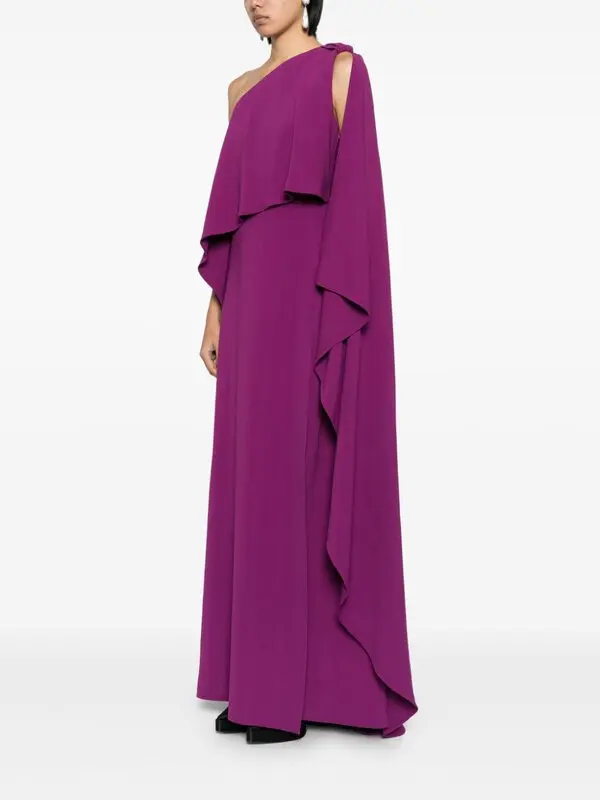 Elie Saab Asymmetric Long Dress