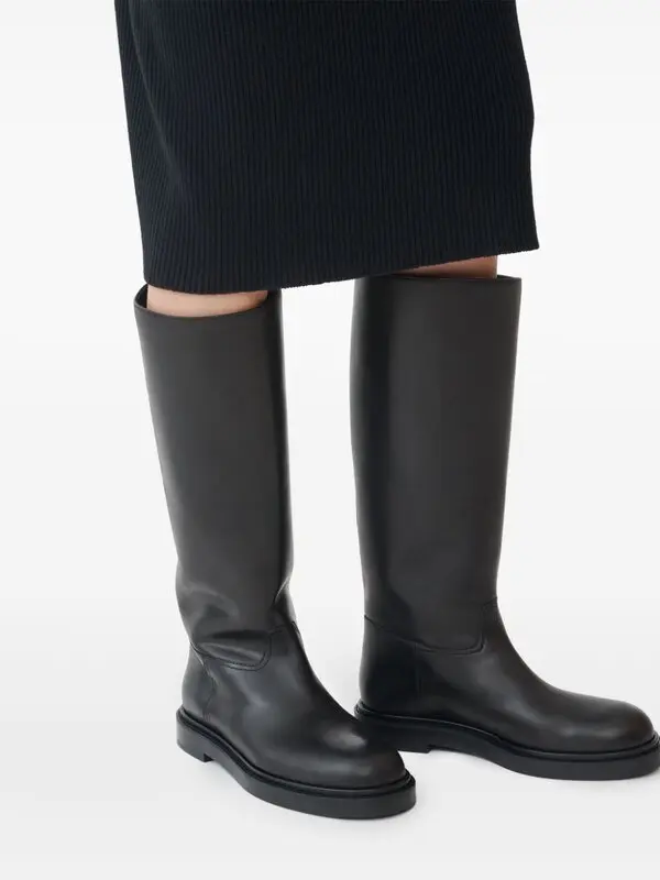 Fabiana Filippi Leather Knee-high Boots