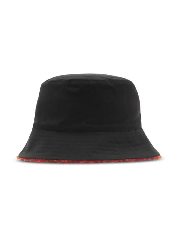 Burberry Reversible Check Bucket Hat - Red