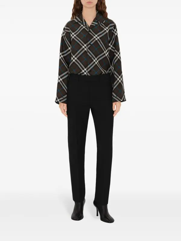 Burberry Vintage Check Silk Shirt