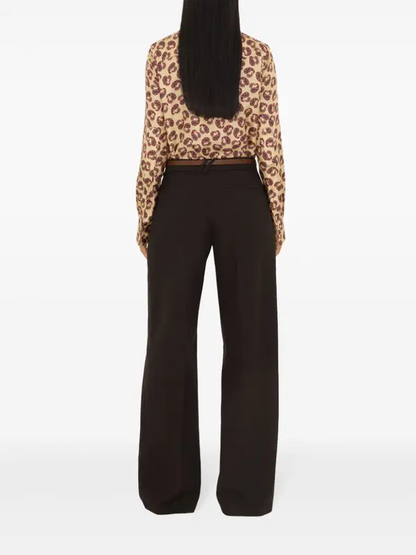 Burberry Paisley-print Silk Shirt