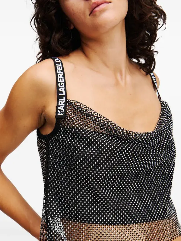 Karl Lagerfeld Chainmail Top