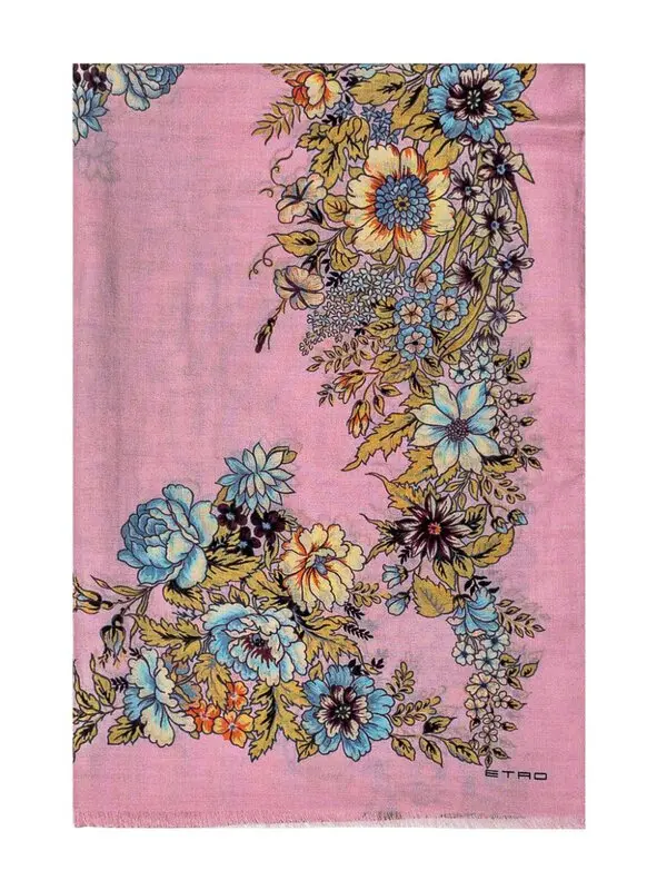Etro Floral-print Scarf