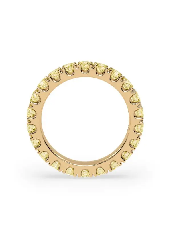 VEYNOU 18kt Recycled Gold Diamond Eternity Ring - Yellow