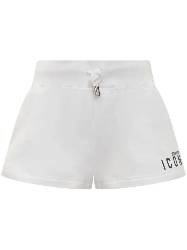 Dsquared2 Icon Track Shorts - White