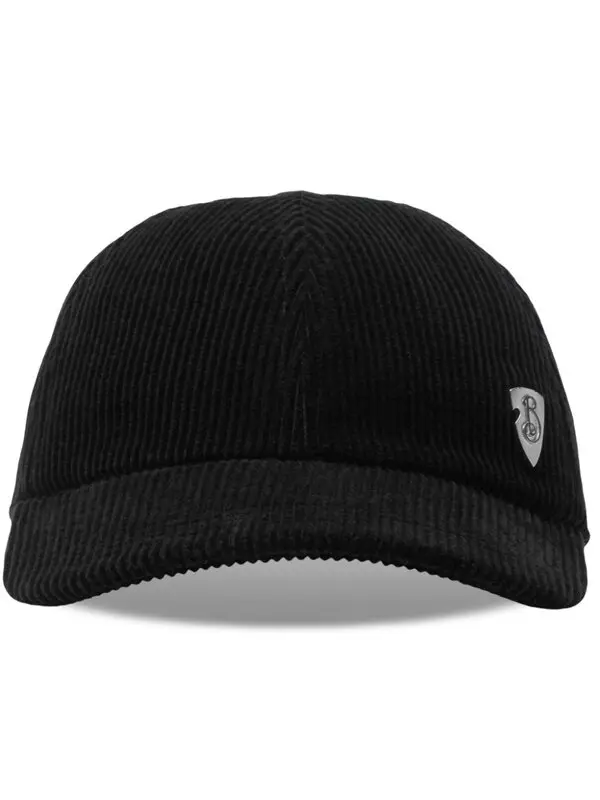 Burberry Corduroy Baseball Cap - Black
