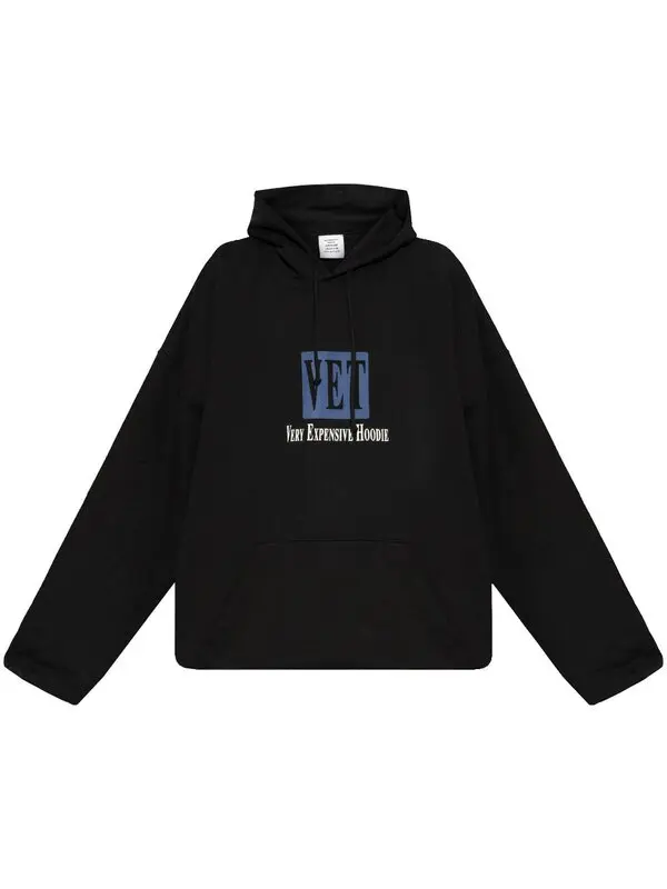 Vetements Logo-print Cotton Sweatshirt