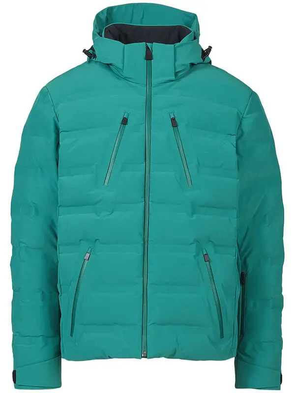 Aztech Mountain Nuke Hooded Ski Jacket - Green