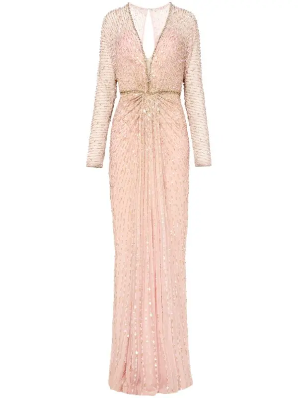 Jenny Packham Nina Dress - Neutrals