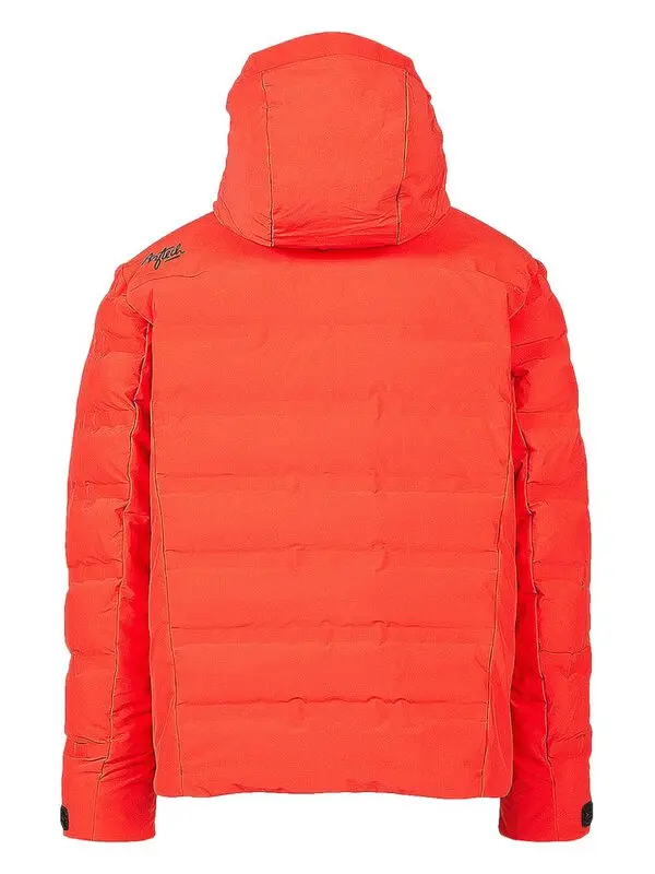 Aztech Mountain Nuke Hooded Ski Jacket - Red