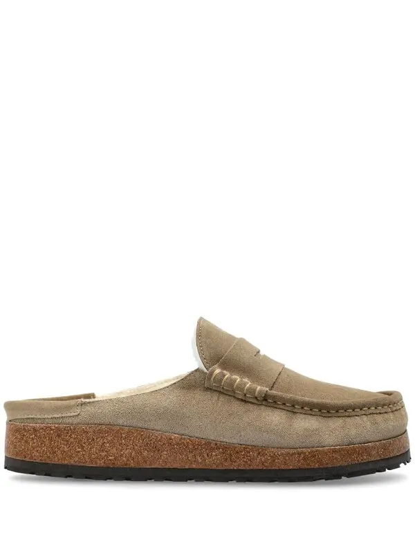 BIRKENSTOCK Naples Slippers - Neutrals