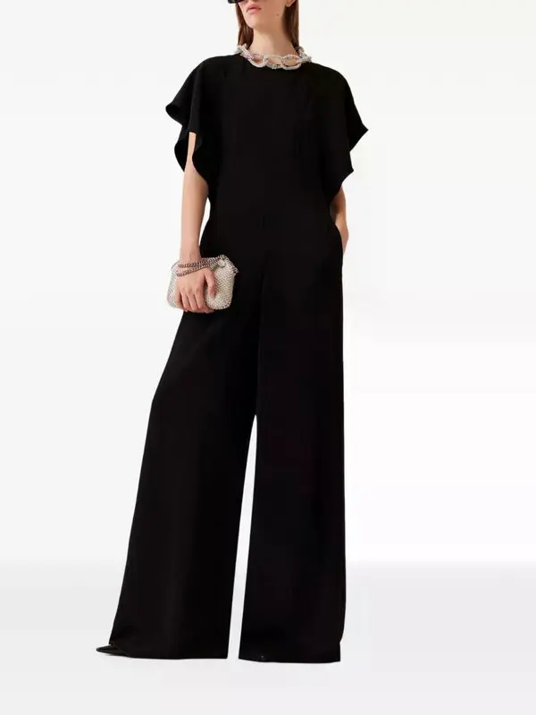 Stella McCartney Chain-embellished Jumpsuit - Black