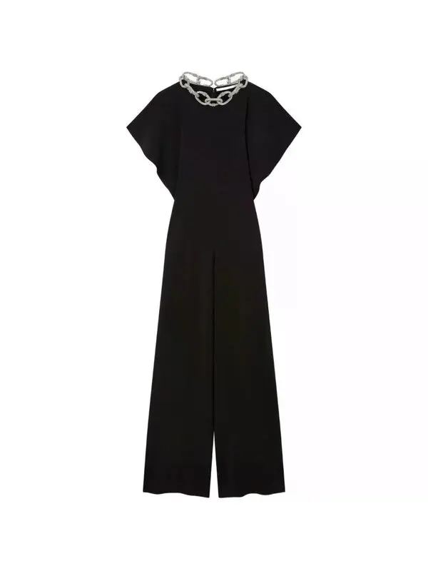 Stella McCartney Chain-embellished Jumpsuit - Black