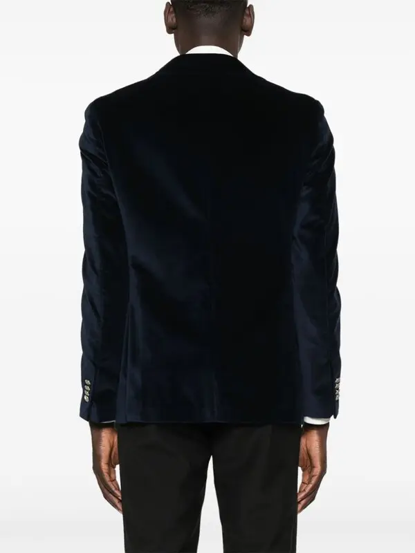 LUIGI BIANCHI MANTOVA Velvet Blazer