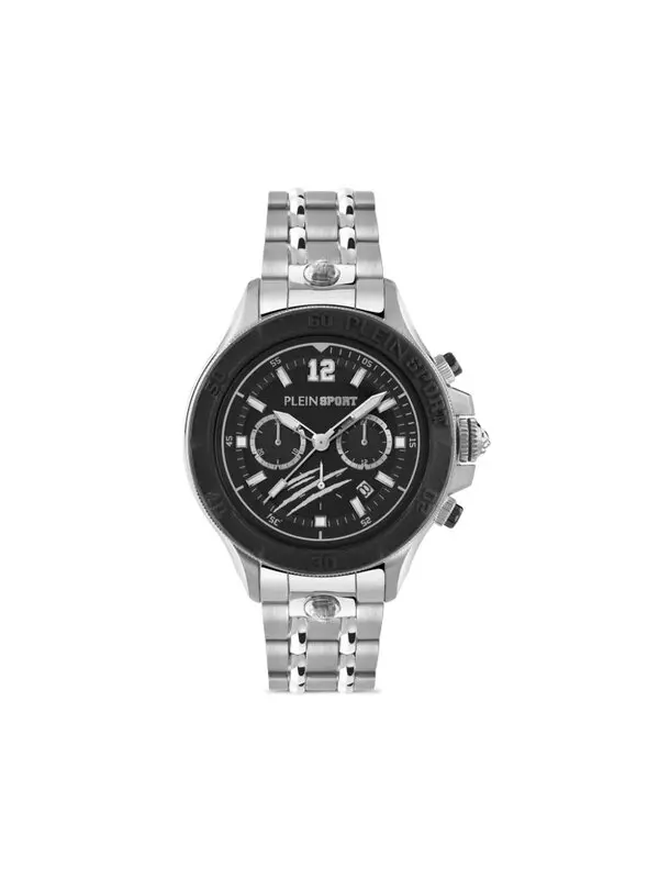 PLEIN SPORT 47.5mm Chronograph Watch - Black