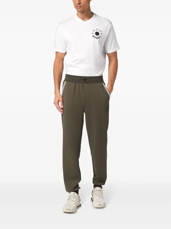 PLEIN SPORT Logo-print Track Pants - Green
