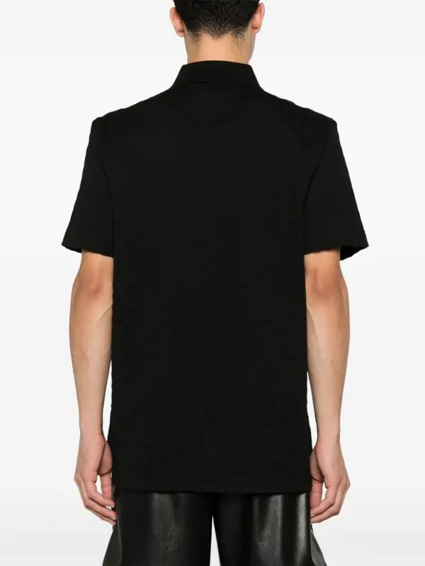 Givenchy 4g-jacquard Polo Shirt
