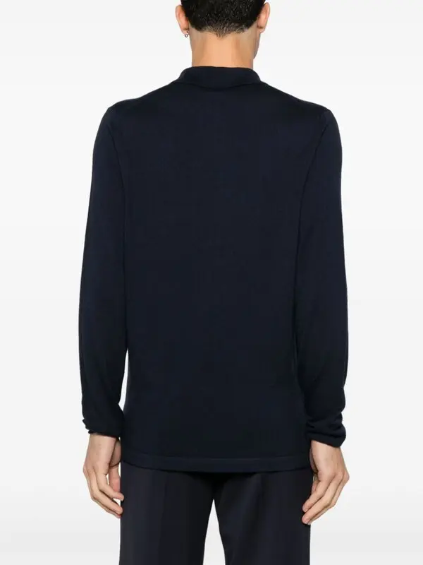 Canali Fine-knit Shirt - Blue