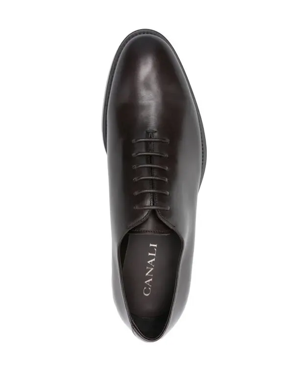 Canali Leather Oxford Shoes