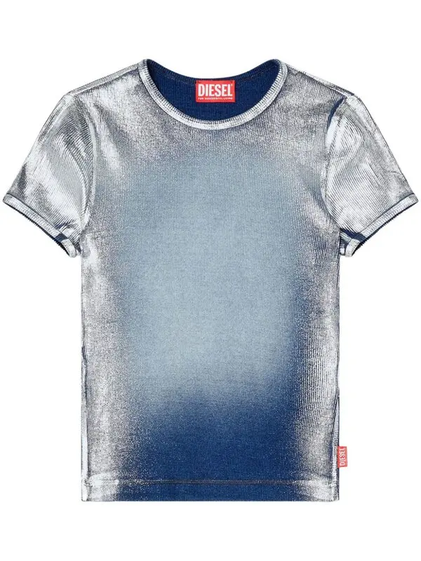 DIESEL® T-ele-long-q1 T-shirt - Blue