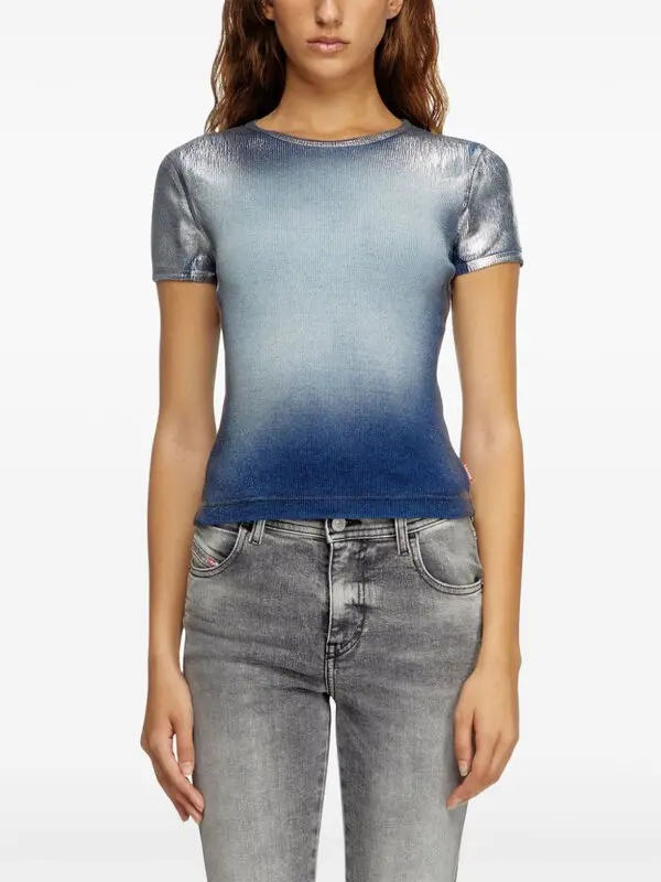 DIESEL® T-ele-long-q1 T-shirt - Blue