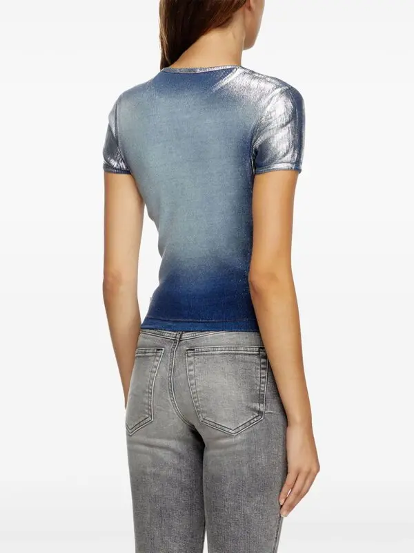 DIESEL® T-ele-long-q1 T-shirt - Blue