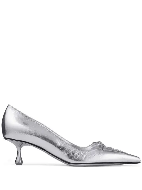 JIMMY CHOO Scarlett 50 Pumps - Silver