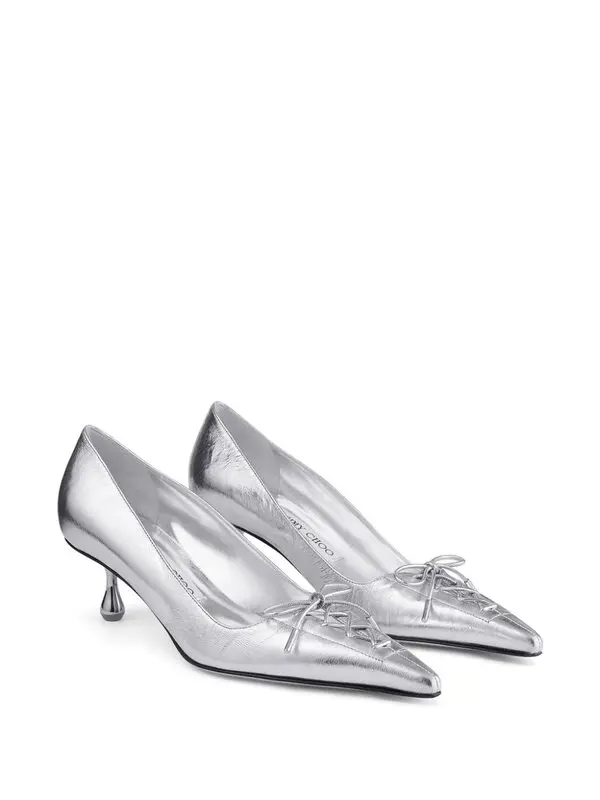 JIMMY CHOO Scarlett 50 Pumps - Silver