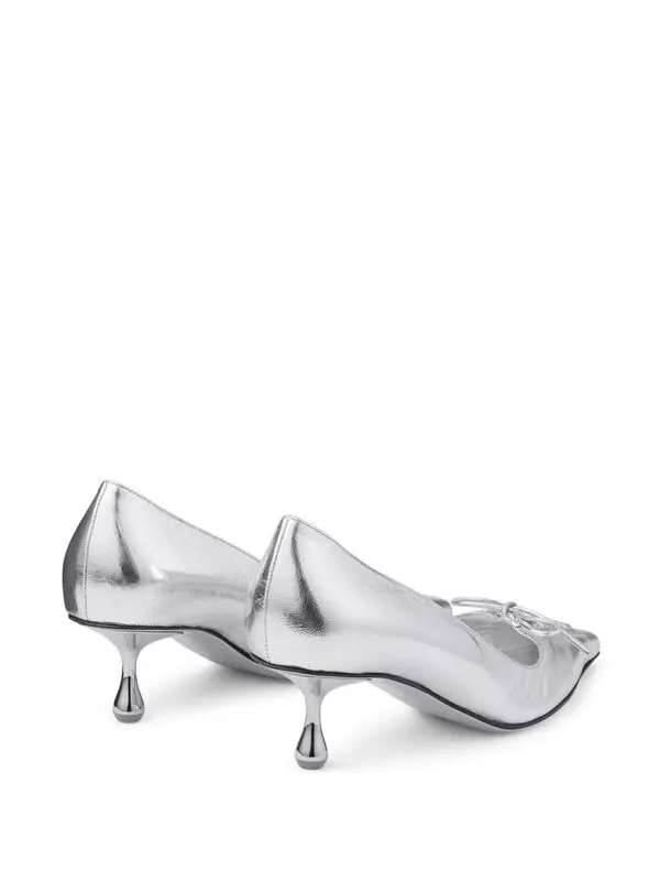 JIMMY CHOO Scarlett 50 Pumps - Silver