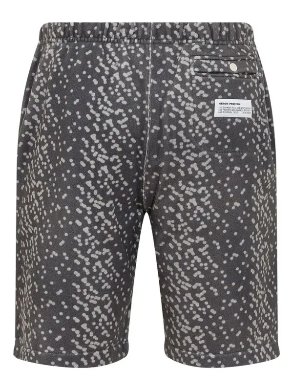 Heron Preston Polka-dot Shorts - Black