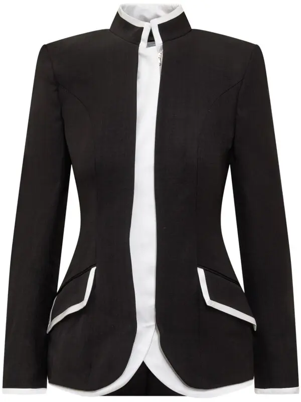 Casablanca Tailored Blazer - Black