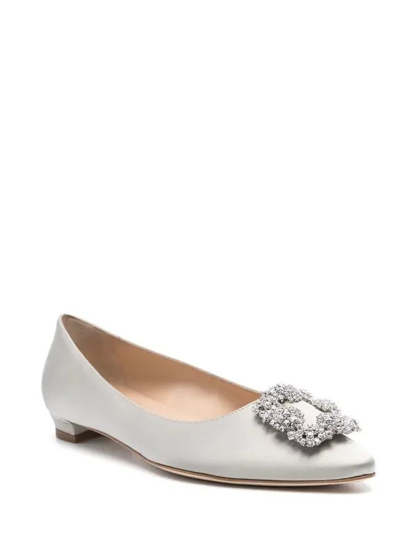 Manolo Blahnik Hangisi Ballet Flats