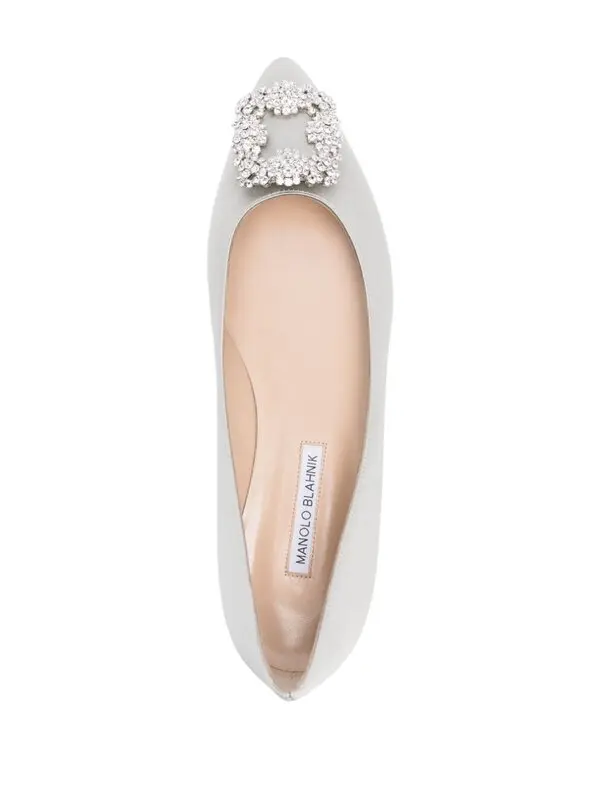 Manolo Blahnik Hangisi Ballet Flats