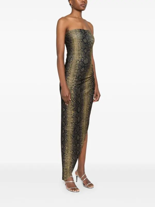 Norma Kamali Strapless Gown